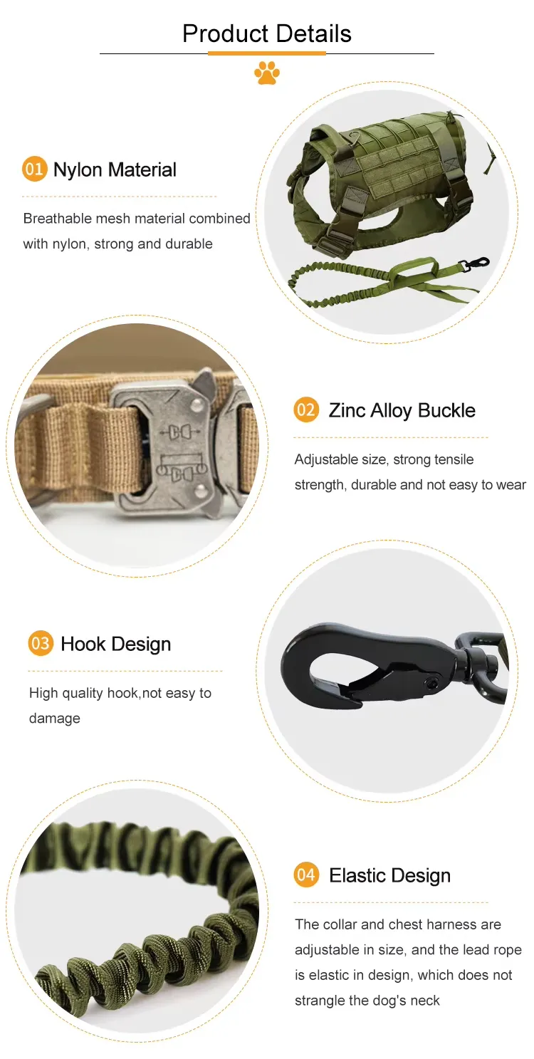 Daidaitaccen Ƙwarar Karen Nailan Tare da Ƙarfe & Igiya, Mafi Kyawun ...